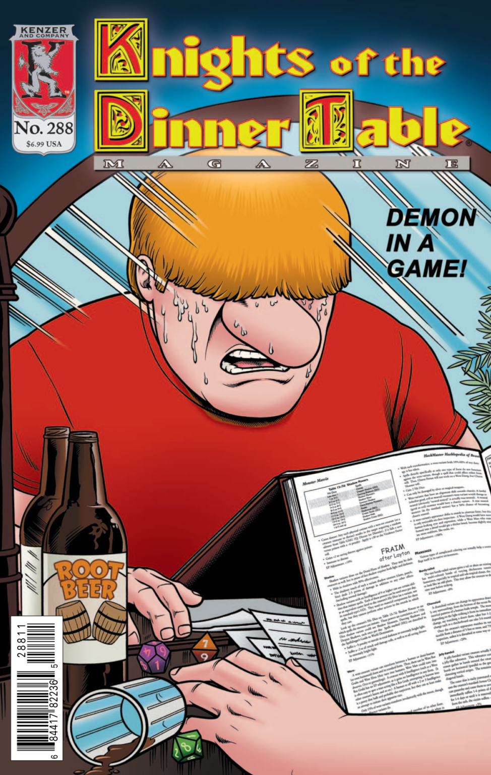 Knights of the Dinner Table Magazine - Kenzer & Company